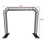 Rent to own BLACK TRUSS ARCH KIT 8.25FT Height Mobile Portable DJ ...