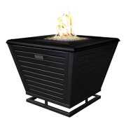 Rent to own Sunbeam Pyramid Modern Style Steel Metal Fire Pit in Black ...