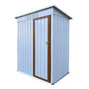 Rent to own Pouseayar Metal Garden Sheds 5ft x 3ft Outdoor Storage ...