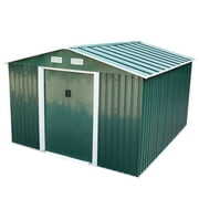 Rent to own 9.1' x 10.5' Galvanized Steel Storage Shed Sliding Door ...