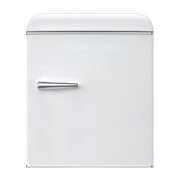 Rent to own NovaBelle 1.7 Cu ft Retro Mini Fridge White | RTBShopper