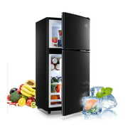 Rent to own 3.5 cu.ft Portable Mini Fridge with Removable Glass Shelves ...