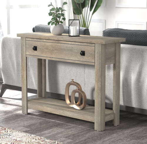 Rent to own Hillsdale Coover Wood Console Table with 1 Drawer ...