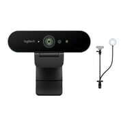 Rent to own Logitech 4K Pro Webcam and Knox Gear Selfie Ring Light With ...