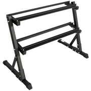 Rent to own BalanceFrom 2-Tier Easy-Grab Dumbbell Rack Multi-Level ...