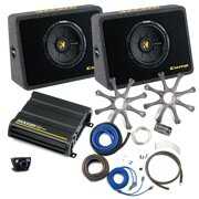 Rent to own Kicker Bass package - Two 10" CompS in ported truck boxes ...