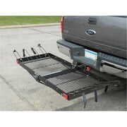 Rent to own Tow Tuff 14922 2 in 1 Steel Cargo Carrier with 4-Bike Rack ...