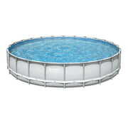 Rent to own Bestway Power Steel 24' x 52" Frame Swimming Pool Set ...