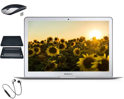 Rent to own Refurbished Apple MacBook Air Plus Limited Bundle: Black ...