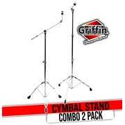 Rent to own Griffin Boom Cymbal Stand & Straight Cymbal Stand Combo ...