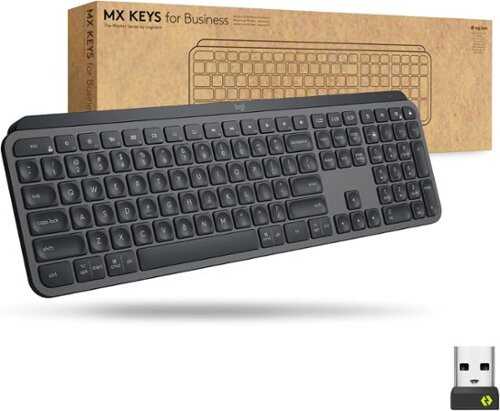 Rent to own Logitech - MX Keys For Business Full-Size Wireless Scissor ...