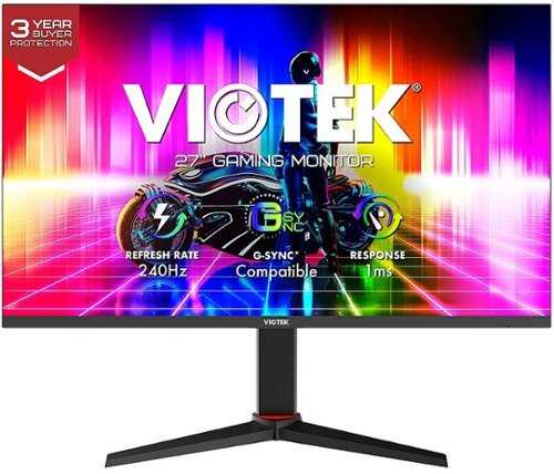 Rent to own Viotek - GFT27CXB2 27-Inch 1ms 240Hz Gaming Monitor (HDMI ...