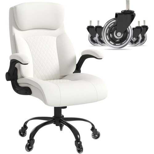 Rent to own Bestier High Back Executive Office Chair with Quiet Rubber ...