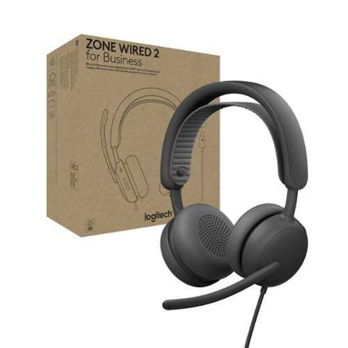 Rent to own Logitech - Zone Wired 2 Noise-Canceling Headset with ...