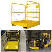 Rent to own Kojem Attached Pallet Forklift Safety Cage 36 x 36 Lifting ...
