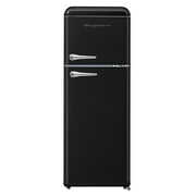 Rent to own Frigidaire 7.5 Cu. Ft. Top Freezer Refrigerator in BLACK ...