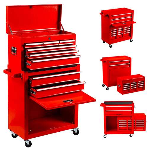 Rent to own 8-Drawer Tool Chest Tool Box,High Capacity Rolling Tool ...