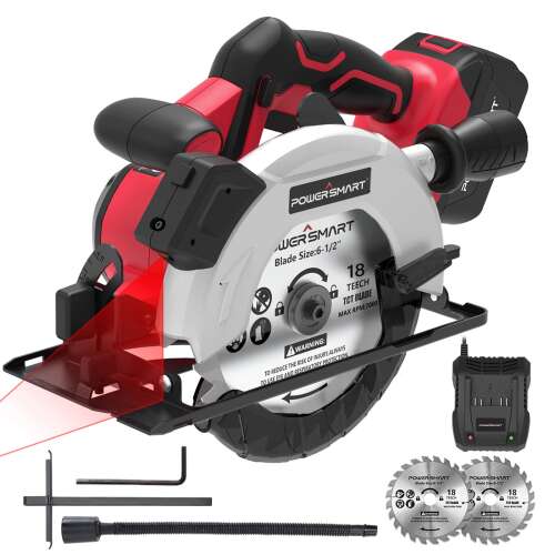 Rent to own PowerSmart 20V 6-1/2 Inch Cordless Circular Saw with 4.0Ah ...