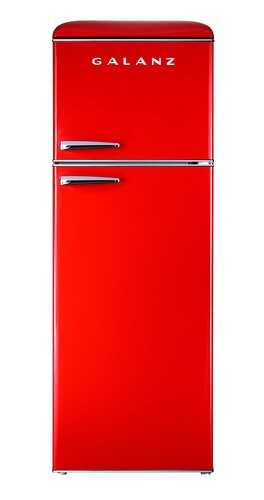 Rent to own Galanz - Retro 12 Cu. Ft Top Freezer Refrigerator - Red ...