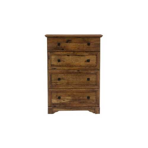 Rent to own Sauder - Palladia Collection 4-Drawer Dresser - Vintage Oak ...